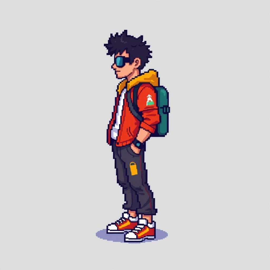 Explore Retro Inspired Avatar Pixel Art Set Mimicking Classic Video ...