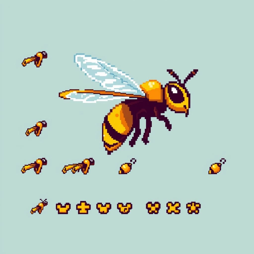 Megaman style art sprite sheet of Pixel Art | pxlart